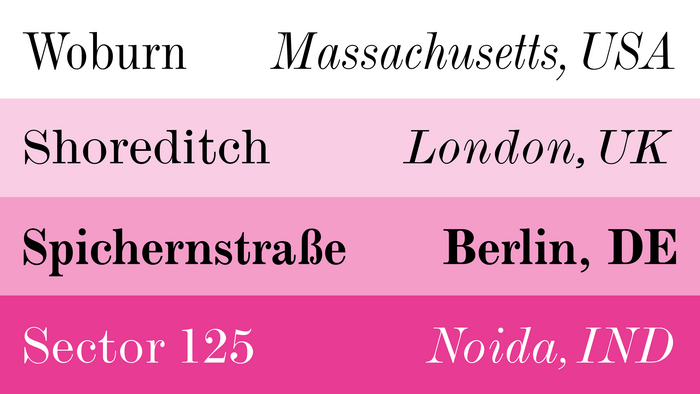 Monotype Modern MT® is a refined Didone typeface with sharp serifs and ...